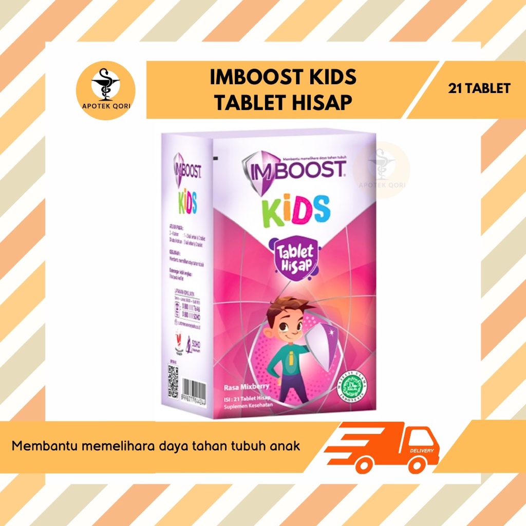 Jual IMBOOST KIDS BOTOL @ 21 TABLET HISAP/DAYA TAHAN TUBUH ANAK ...