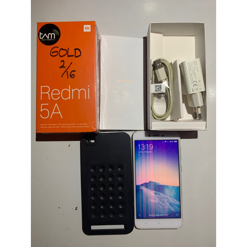 Jual Redmi 5A 2/16 Gold TAM Second (baca deskripsi) | Shopee Indonesia