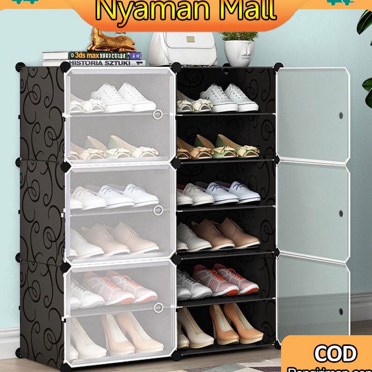 Jual TIPE VGU374 Rak Sepatu Tertutup Anti Debu Shoe Storage Boxes ...