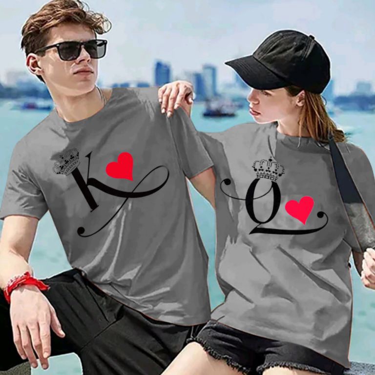 Jual KODE LKZ062 COD Couple kaos tren kekinian - pakaian pasangan ...