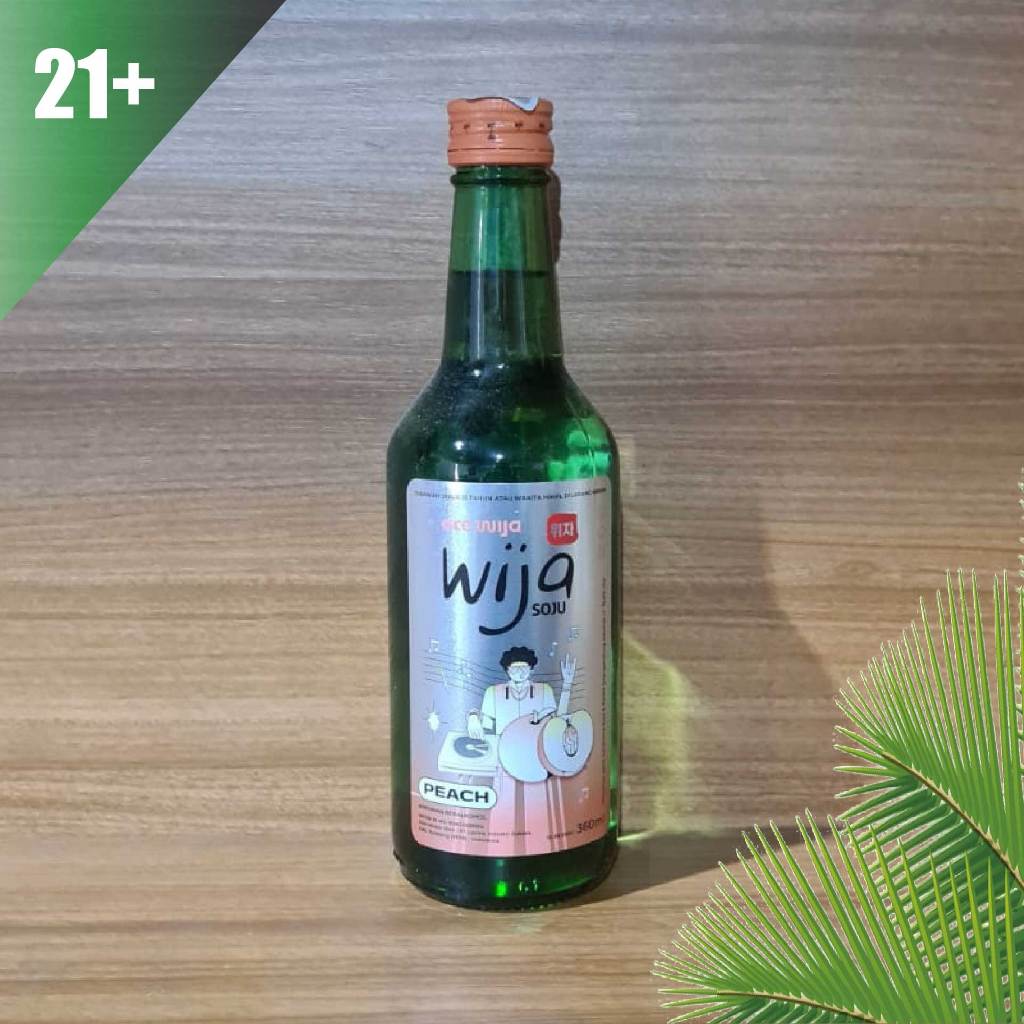 Jual Wija Peach Soju Korea 360ml | Shopee Indonesia