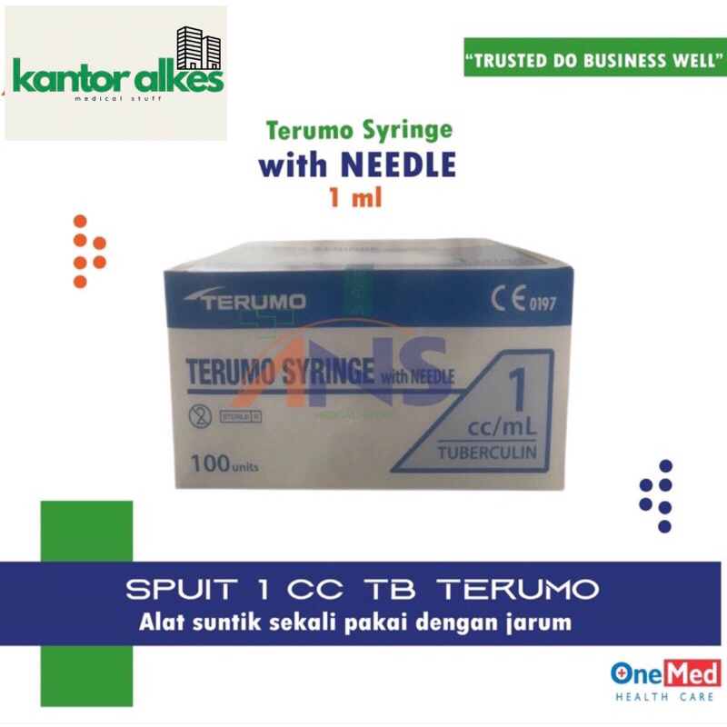 Jual spuit 1cc tuberculin terumo | Shopee Indonesia