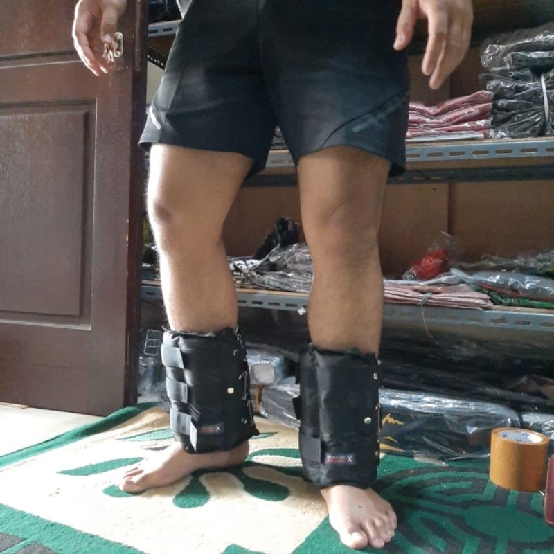 Jual pemberat kaki 10kg 10 kg sepasang dumbell fitness bendel kaki gym ...