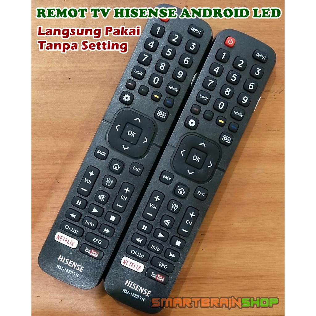Jual Remot HISENSE LED Android Smart TV | Shopee Indonesia