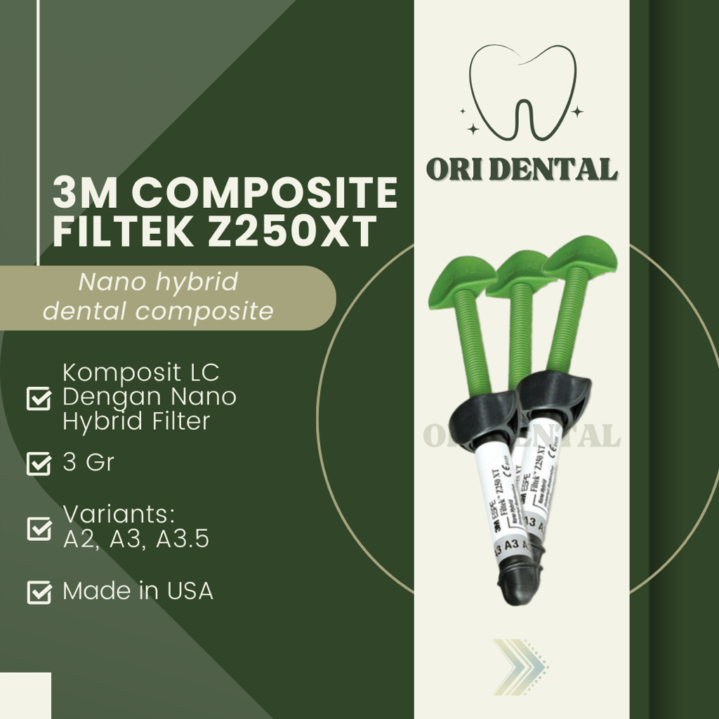 Jual Composite Filtek Z250 XT, Komposit 3M ESPE, Bahan Tambalan Gigi ...