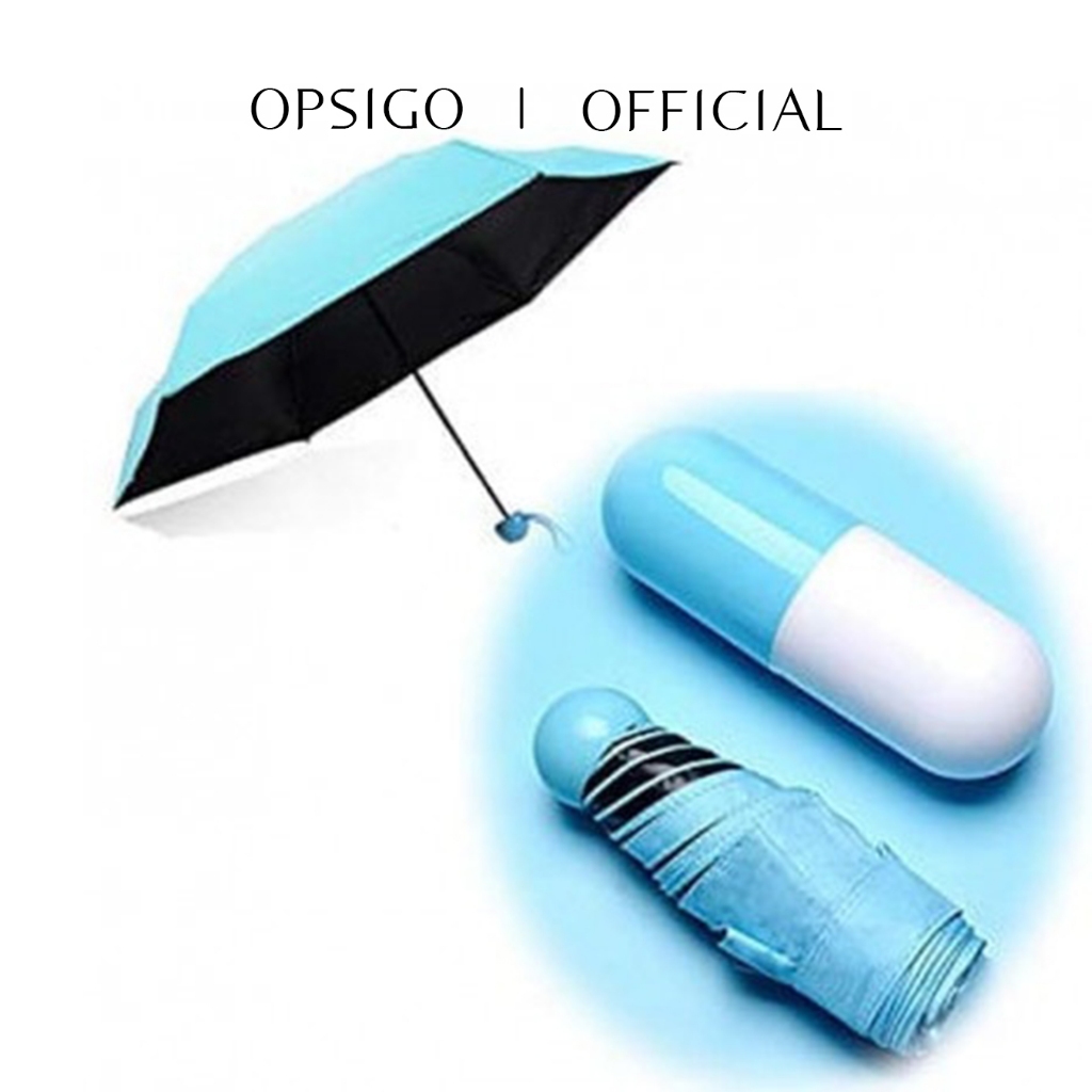 Jual OPSIGO Payung Kapsul Payung Unik Bentuk Kapsul Payung Kuat Dan ...