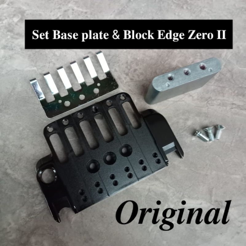 Jual Set Base plate dan Block Tremolo edge zero II ibanez | Shopee ...