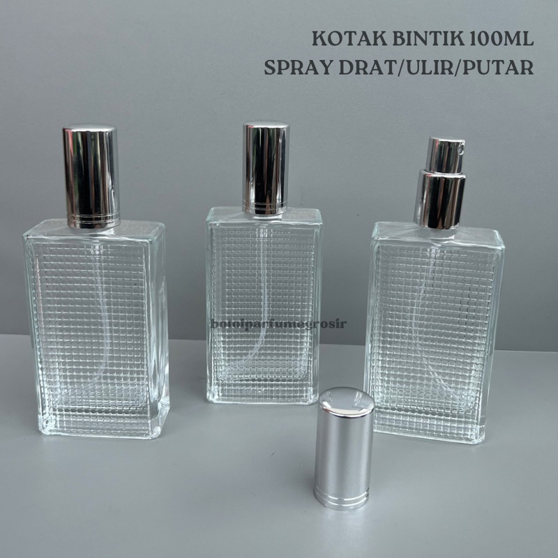 Jual BOTOL KOTAK BINTIK 100ML DRAT [Netto 85ML] | Shopee Indonesia