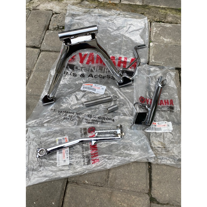 Jual standar samping standar 1 standar tengah standar 2 selahan kick ...