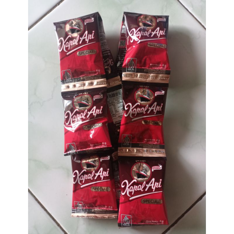 Jual Kopi Kapal Api special 6gr 10pcs | Shopee Indonesia