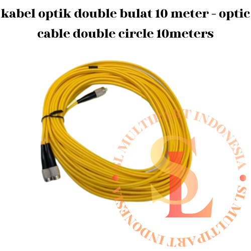 Jual kabel optik double bulat 10 meter - optic cable double circle ...