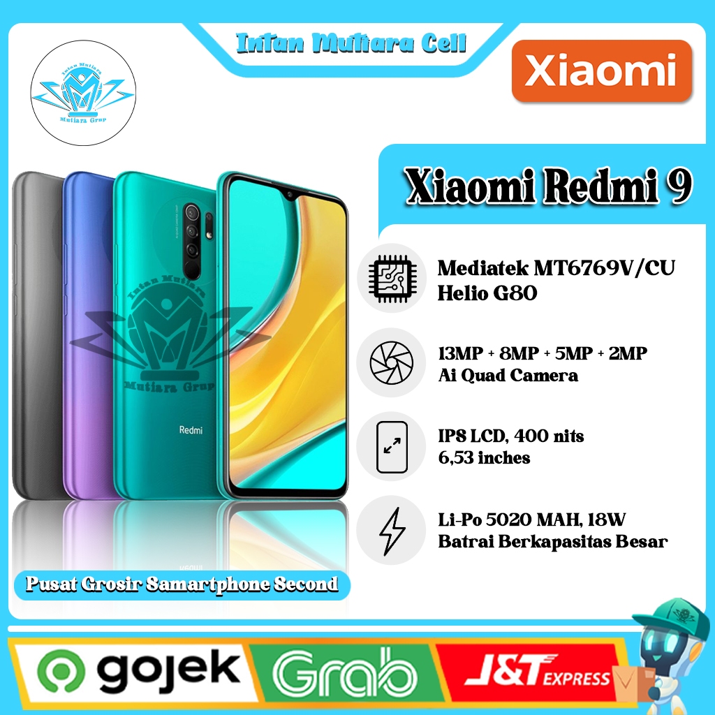 Jual Xiaomi Redmi 9 Ram 4 Rom 64GB (Second) | Shopee Indonesia