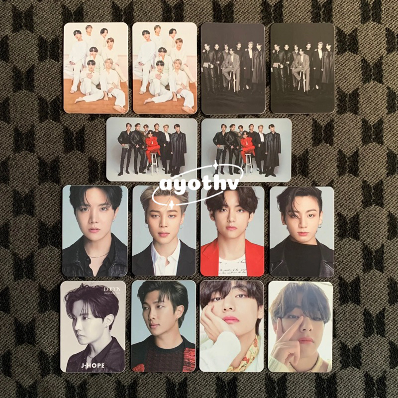 Jual [OFFICIAL] PHOTOCARD BTS OT7 / GROUP, RM / NAMJOON, JHOPE, JIMIN, V / KIM TAEHYUNG ...