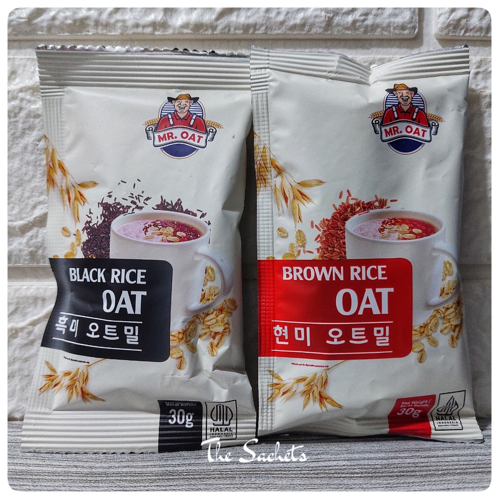 Jual MR. OAT Brown Rice Black Rice Sachet | Shopee Indonesia
