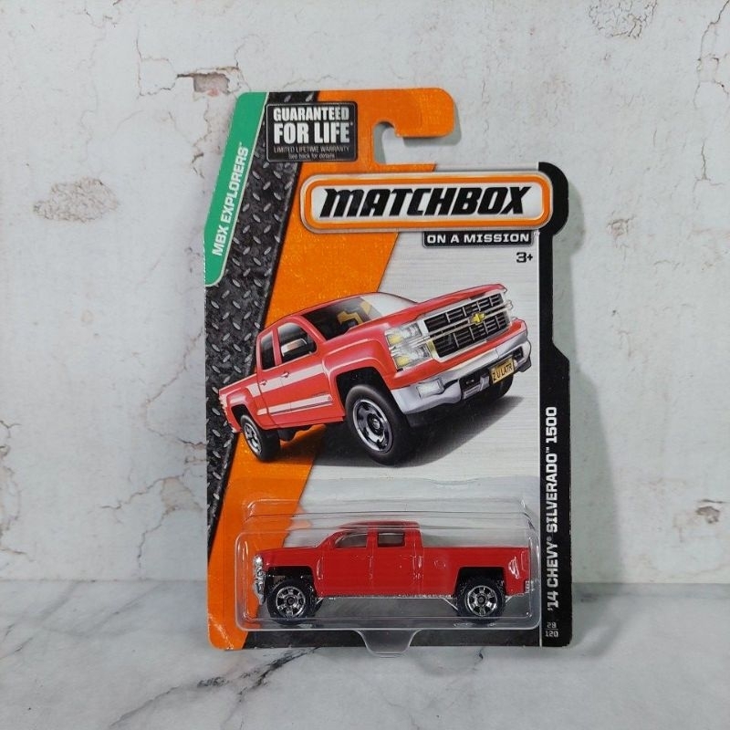 Jual Matchbox 2014 Chevy Silverado 1500 | Shopee Indonesia
