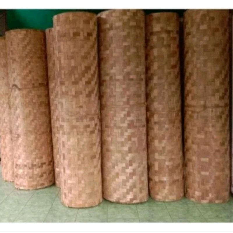 Jual Anyaman Bambu Gedeg atau bilig ukuran 2 m x 3 m dan 3 m x 3m ...