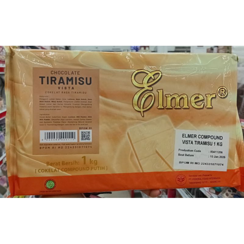 Jual Elmer compound tiramisu 1kg | Shopee Indonesia