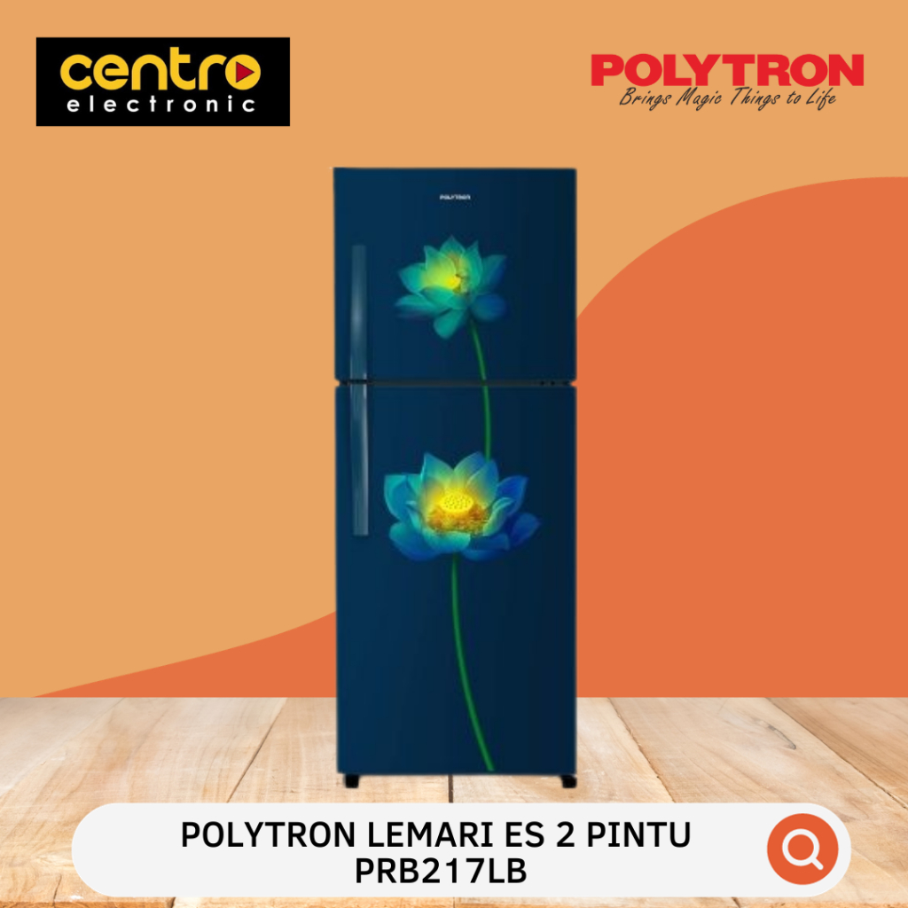 Jual POLYTRON LEMARI ES KULKAS 2 PINTU PRB217LB/PR | Shopee Indonesia