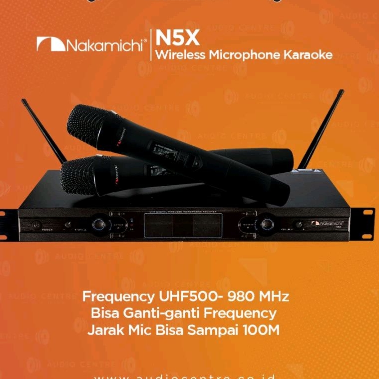 Jual MIC WIRELESS NAKAMICHI N5X / N 5X / N5 X ORIGINAL NAKAMICHI ...