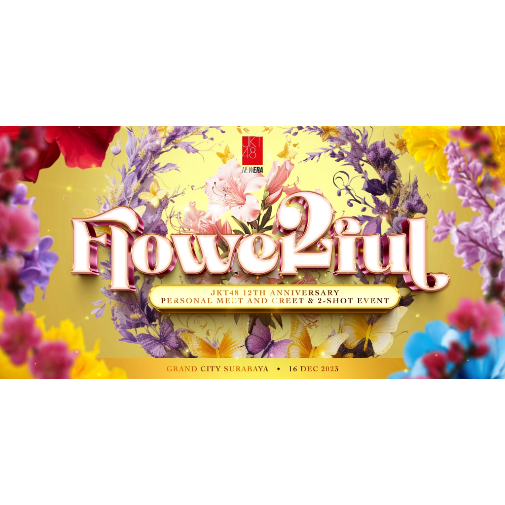 Jual PRE-ORDER MERCHANDISE SPESIAL JKT48 FLOWERFUL ANNIVERSARY | Shopee Indonesia