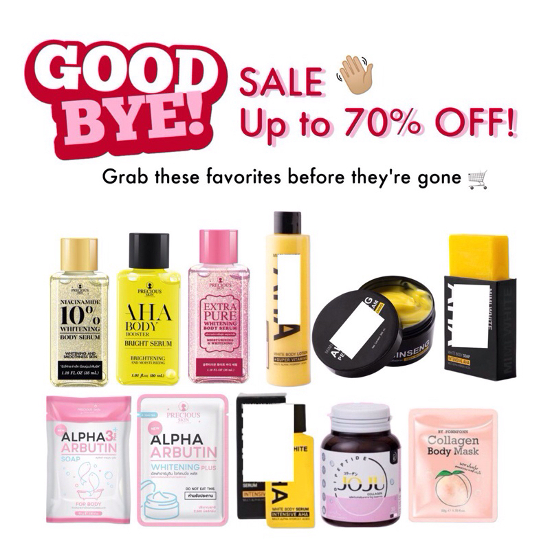 Jual Goodbye SALE Thailand Product - MIMI AHA | Precious | Vaseline ...