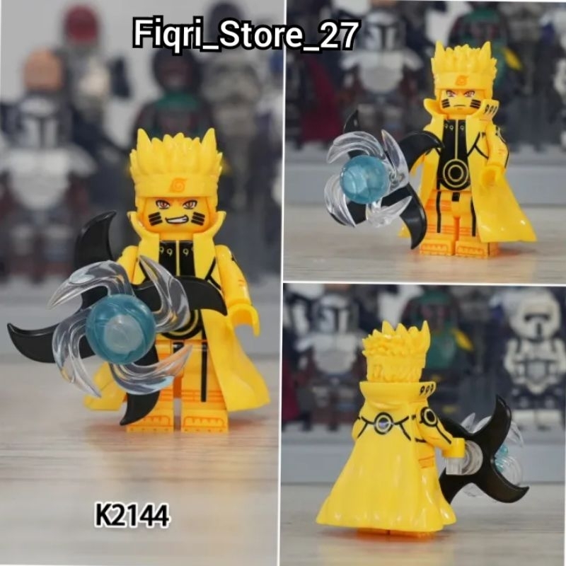 Jual Mini Action Figure Uzumaki Naruto Rikudou Sennin Mode Brick Mainan ...