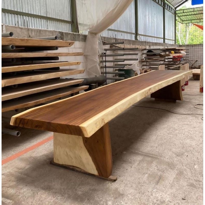 Jual meja trembesi jumbo 90x5 meter | Shopee Indonesia