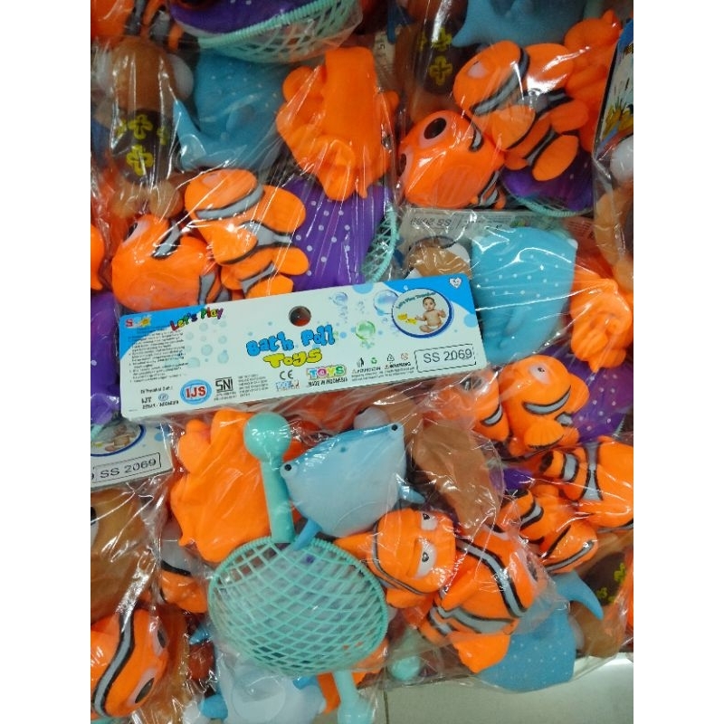 Jual Mainan Ikan Nemo Karet Set | Shopee Indonesia