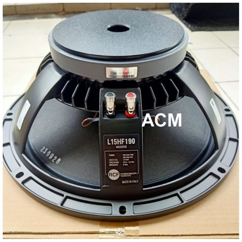 Jual SPEAKER COMPONENT RCF L15HF190 FULL RANGE 15 INCH 15HF190 | Shopee ...