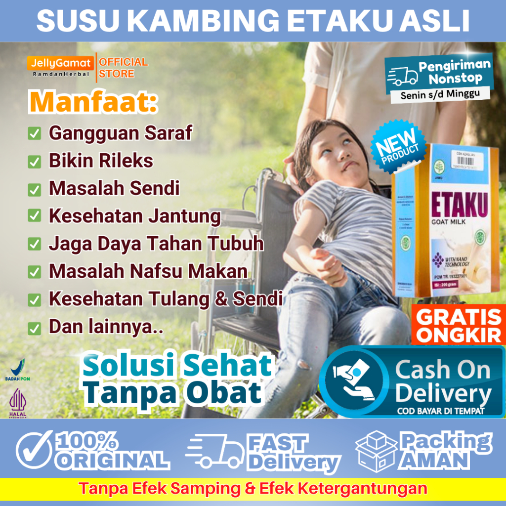 Jual Susu Untuk Epilepsi Kejang Gangguan Saraf Bikin Rileks Susu Kambing Etawa Etaku Goat Milk ...