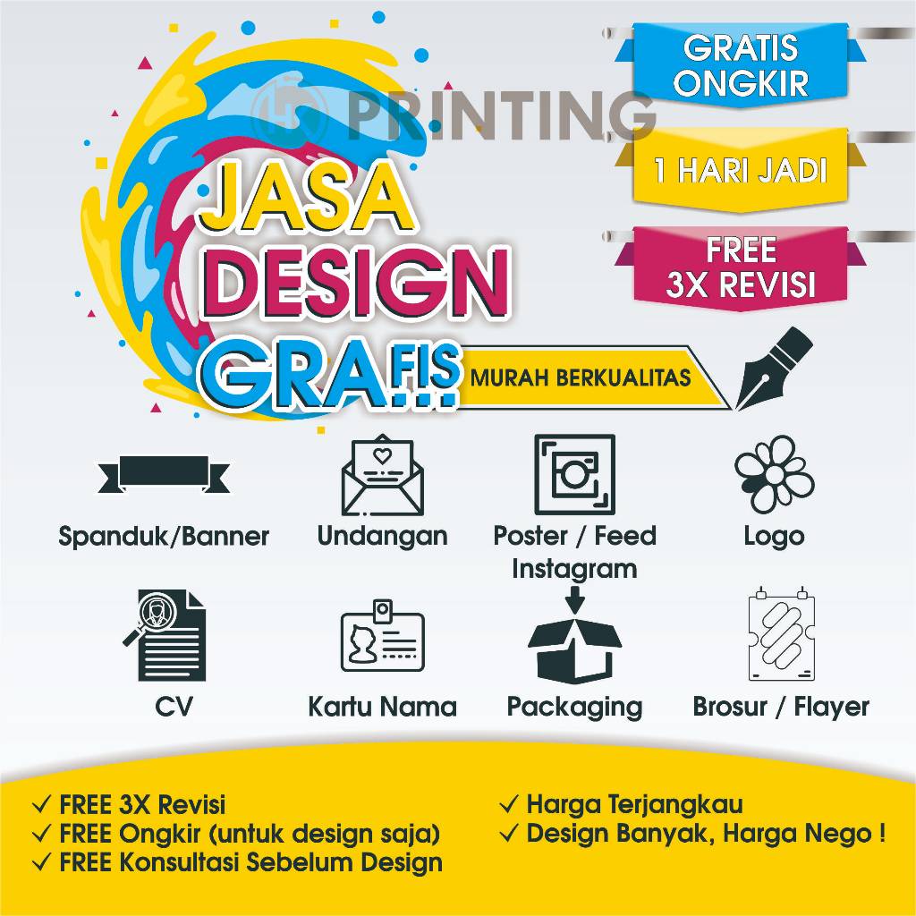 Jual JASA DESAIN DESIGN GRAFIS MURAH, BROSUR, SPANDUK, KALENDER ...