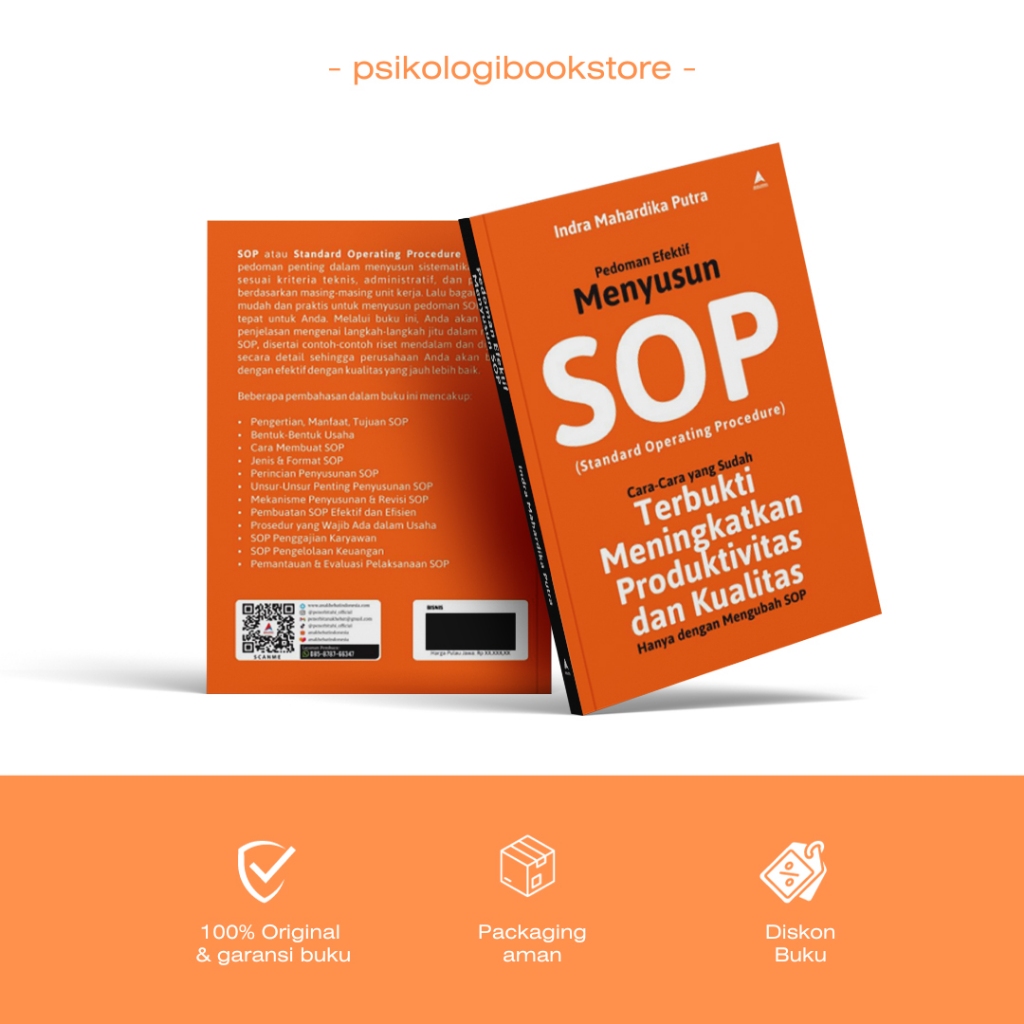 Jual Buku Pedoman efektif menyusun SOP | Shopee Indonesia