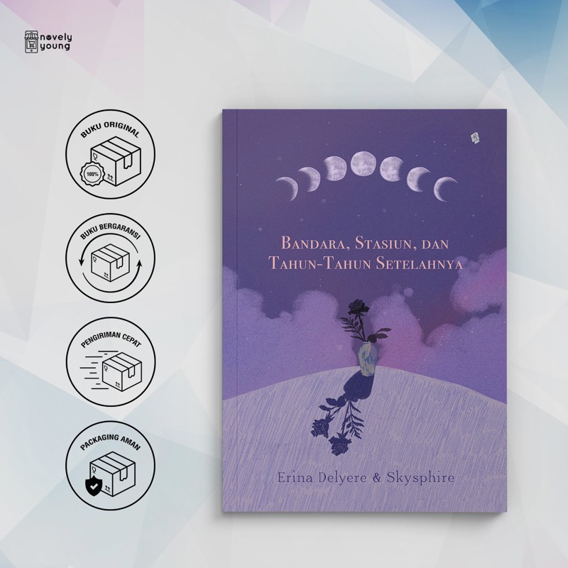 Jual Novel Bandara, Stasiun, dan Tahun-Tahun Sebelumnya - Erina Delyere ...