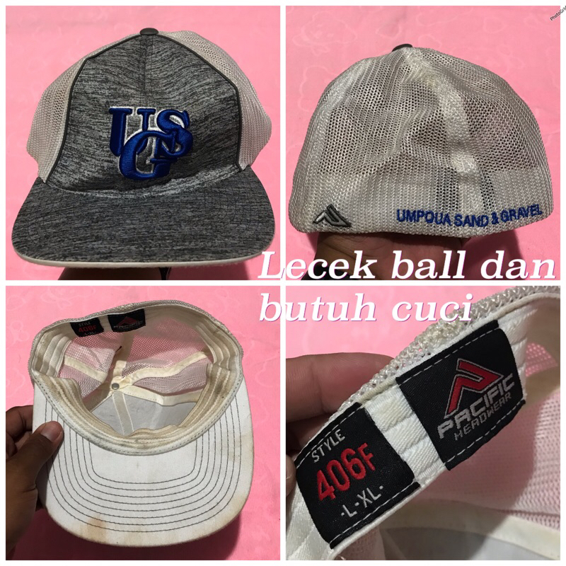 Jual topi second branded original thrifting / murah meriah layak pakai ...