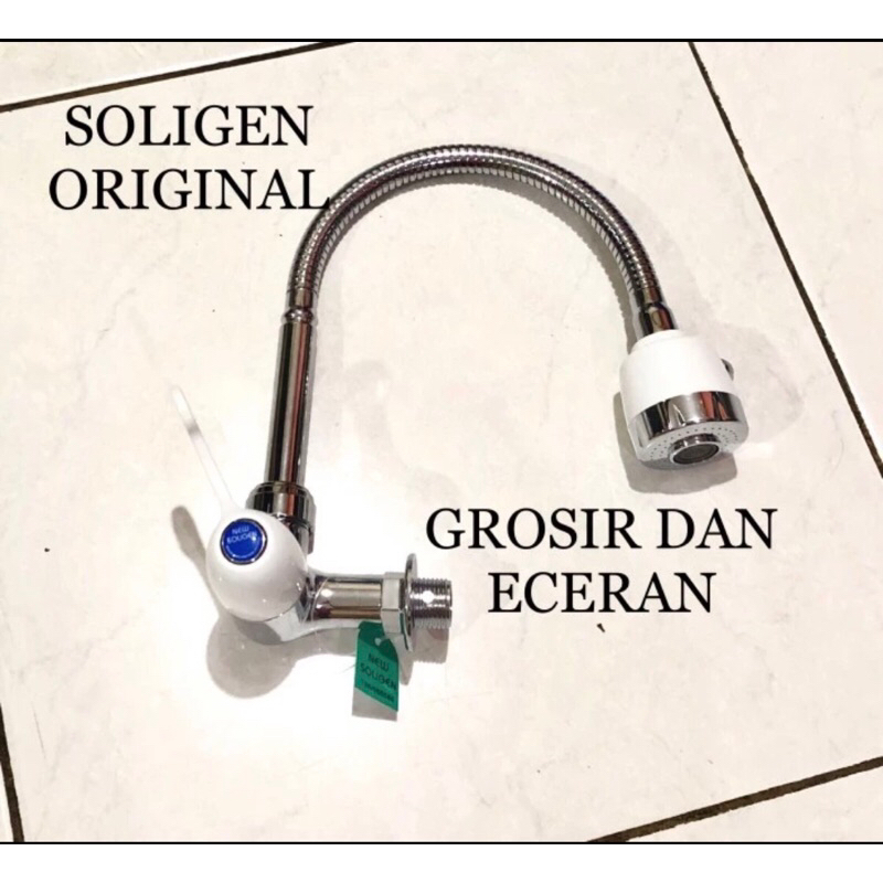 Jual SOLIGEN Kran Angsa WS1 Kran Cuci Piring Kran Wastafel Kran Soligen ...