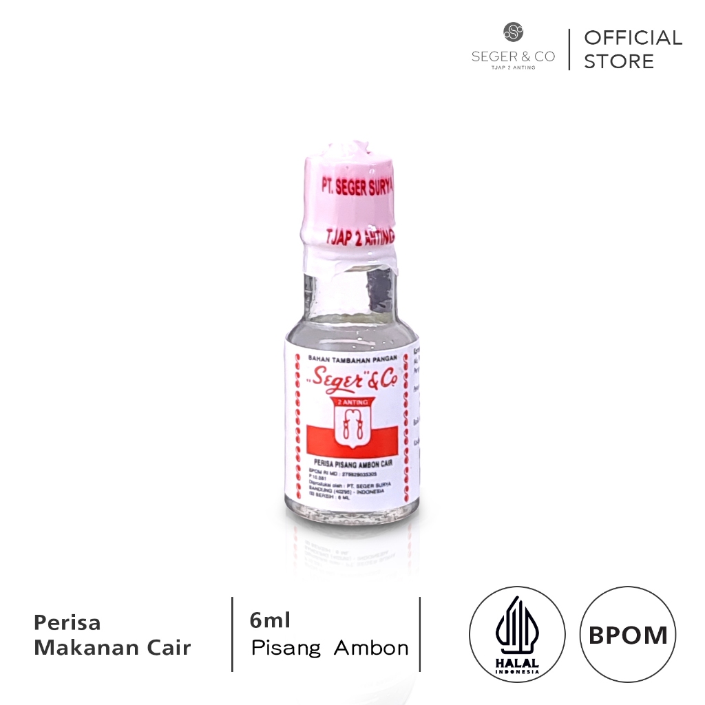 Jual Seger & Co Essence Magic Water Pisang Ambon Essence Perisa Makanan ...