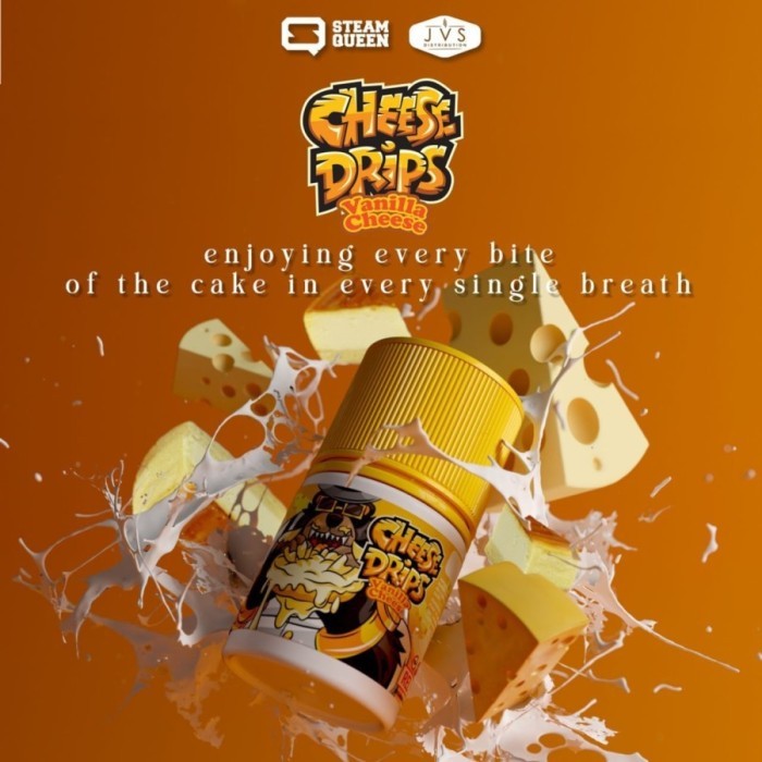 Jual LIQUID CHEESE DRIPS 60ML VANILLA CHEESE BY JVS STEAMQUEEN | Shopee ...