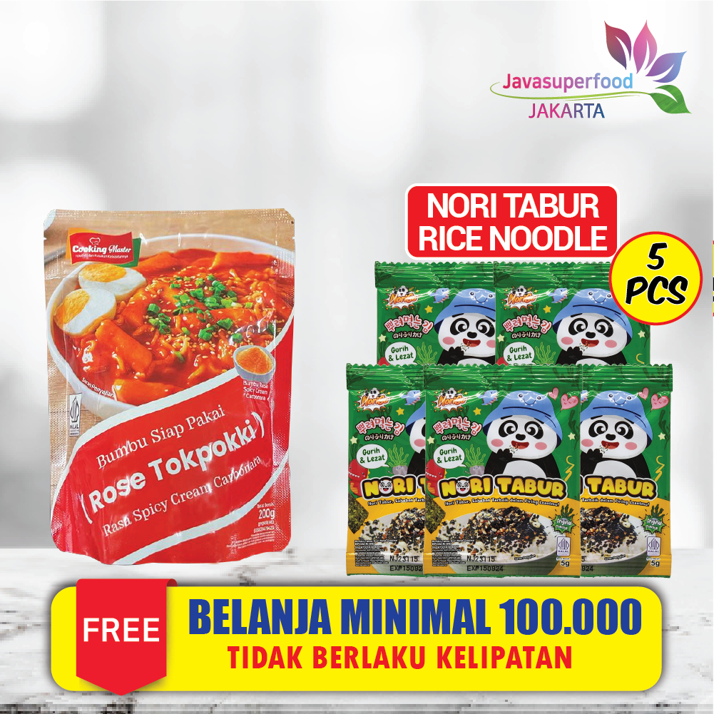 Jual Bubuk Saus Tokpokki \ Rose Tteokbokki \ Spicy Cream Carbonara ...