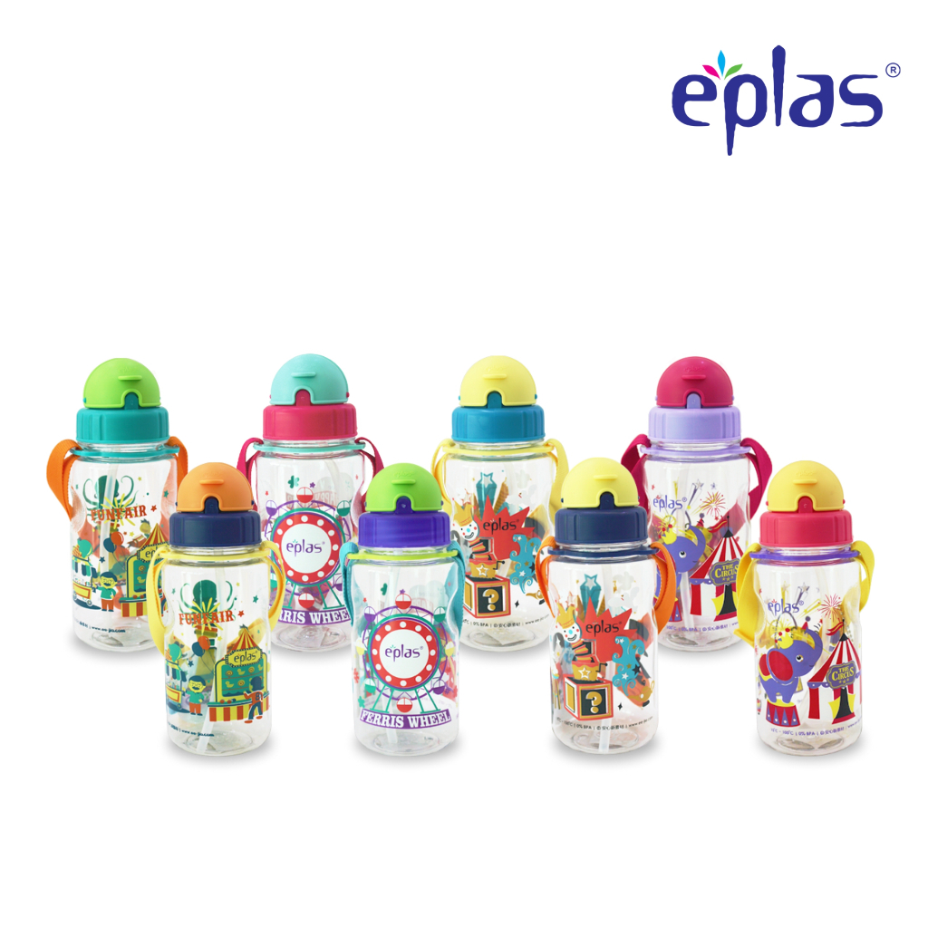 Jual EPLAS Kids Botol Minum Anak (500ml) Water Bottle With Straw ...