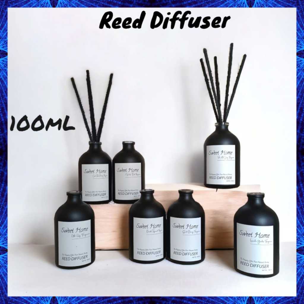 Jual SWEET HOME Reed Diffuser Pengharum Ruangan 100ML Aromatic Aromaterapi Aroma Pewangi Luxury ...