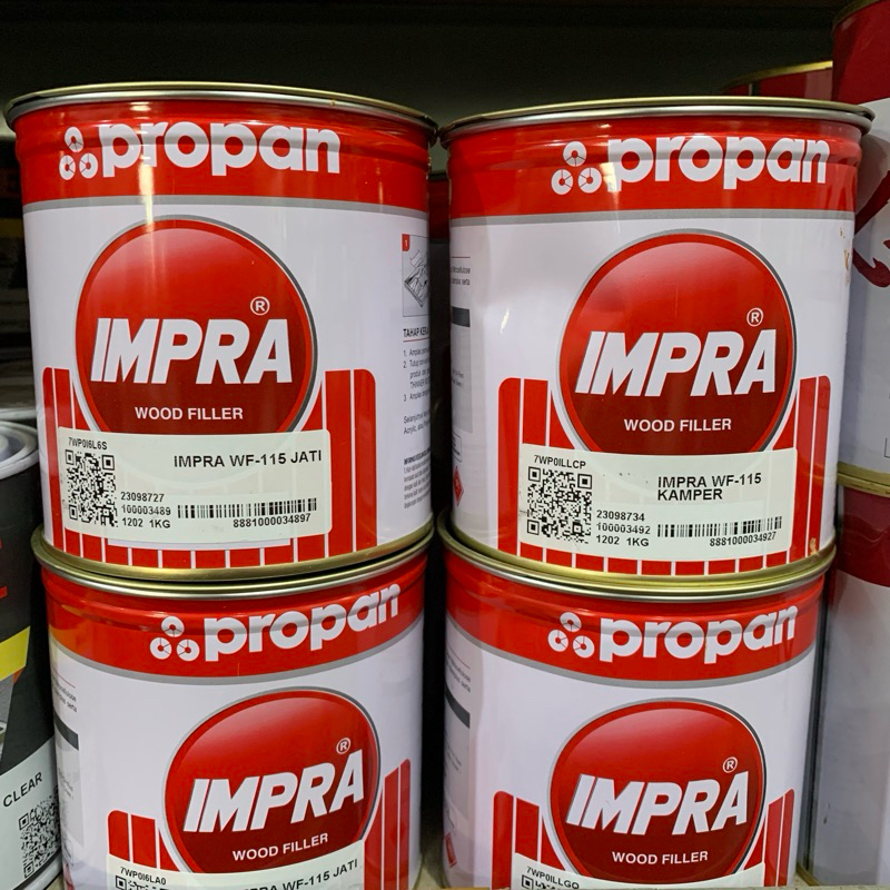 Jual DEMPUL KAYU IMPRA WOOD FILLER / DEMPUL KAYU PROPAN / IMPRA JATI ...