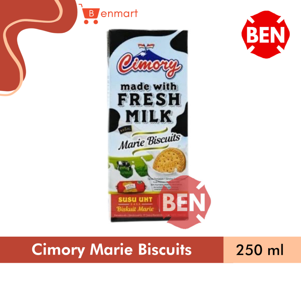 Jual Cimory Susu UHT MARIE BISCUITS 250ml 250 ml Biskuit Biscuit Regal ...