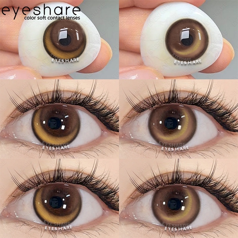 Jual Eyeshare Moon Eyes Softlens 14.2mm Soft Contact Lens Ensa Mata ...