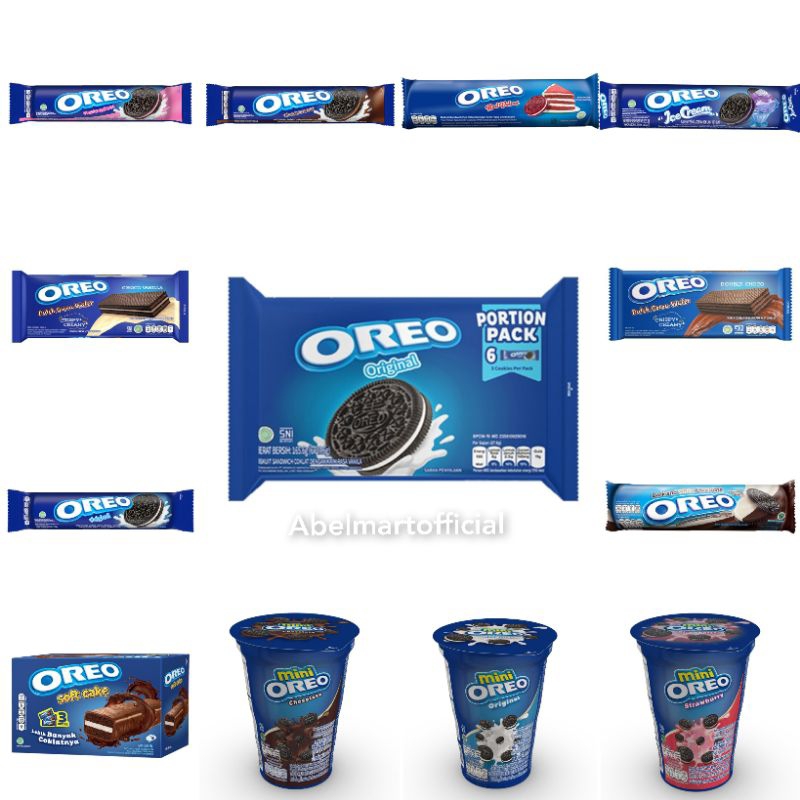 Jual OREO DESSERT TREATS NEAPOLITAN / OREO LIMITED EDITION / OREO ...