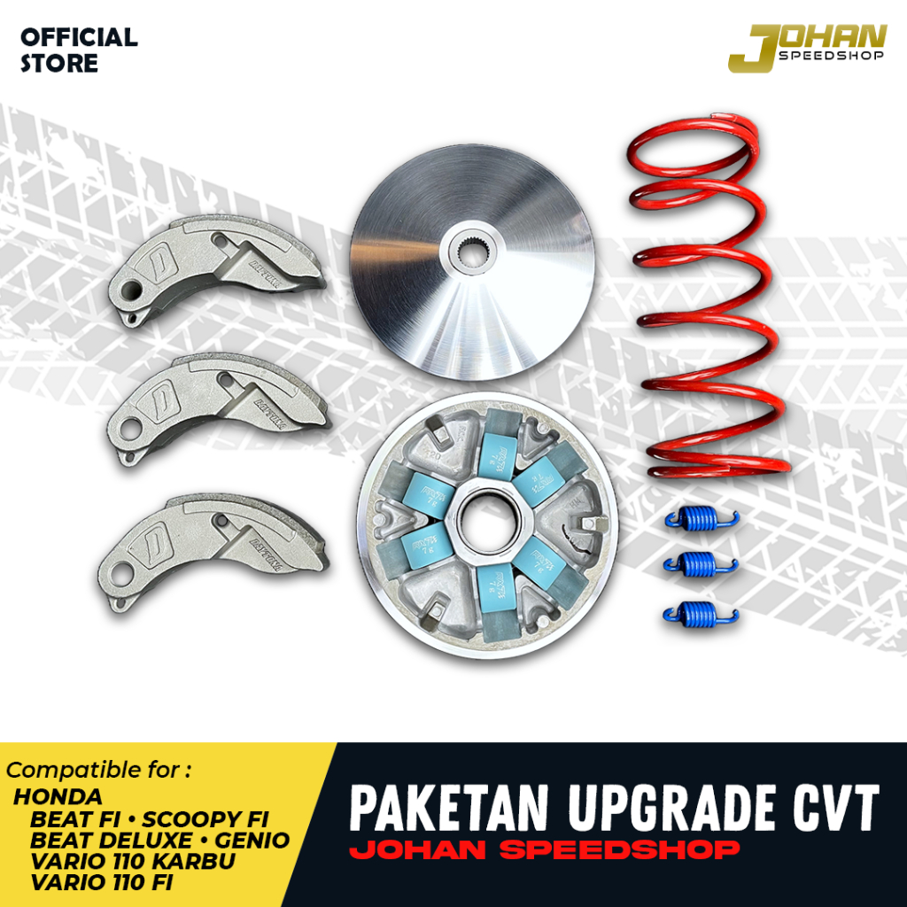 Jual Paketan Upgrade Cvt Mio Karbu Mio J Mio M3 Johan Garage | Shopee Indonesia