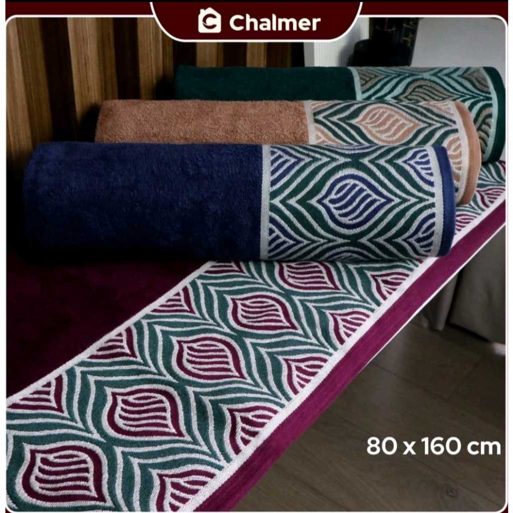 Jual Handuk Besar Chalmer Jumbo 80 x 160 cm Handuk Mandi Dewasa Motif ...