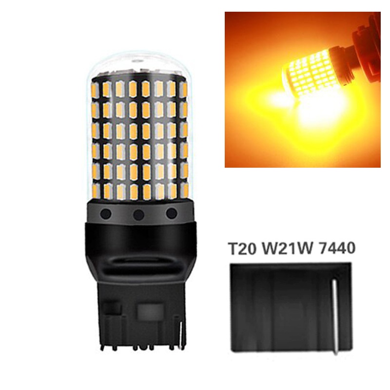 Jual Lampu Sein Sen Rem Brake Mundur Mobil 144 Titik SMD 3014 Super Bright 1157 1156 T20 7440 ...