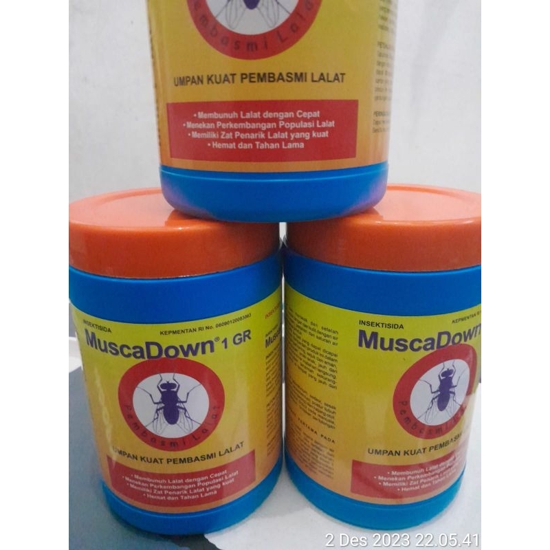Jual MUSCA DOWN 500gr ( TANPA SEGEL ALUMUNIUM ) Umpan Pembasmi Lalat ...