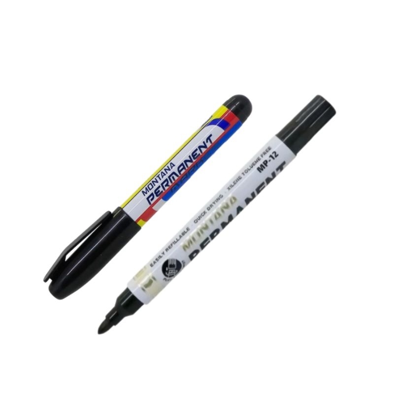 Jual Spidol Permanen Montana Tinta Hitam Permanent Marker Black Ink MP ...