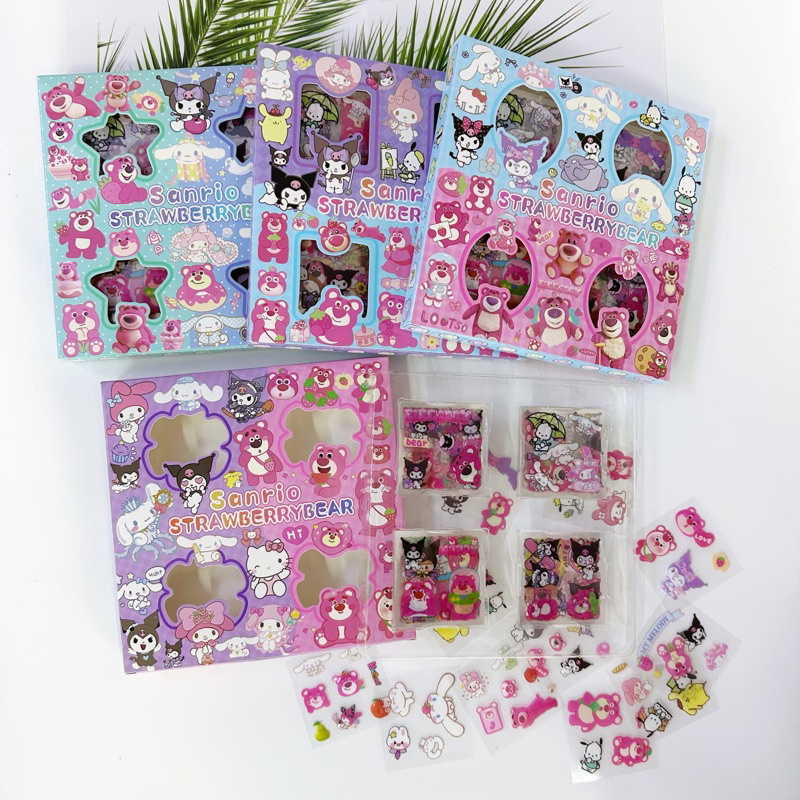 Jual Stiker ANAK Kartun LABUBU LOTSO ISI 100 Lembar / STICKER Momo ...